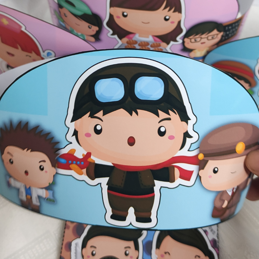 Kit dia do trabalhador – Materiais Pedagógicos no Cantinho da Tia Jake