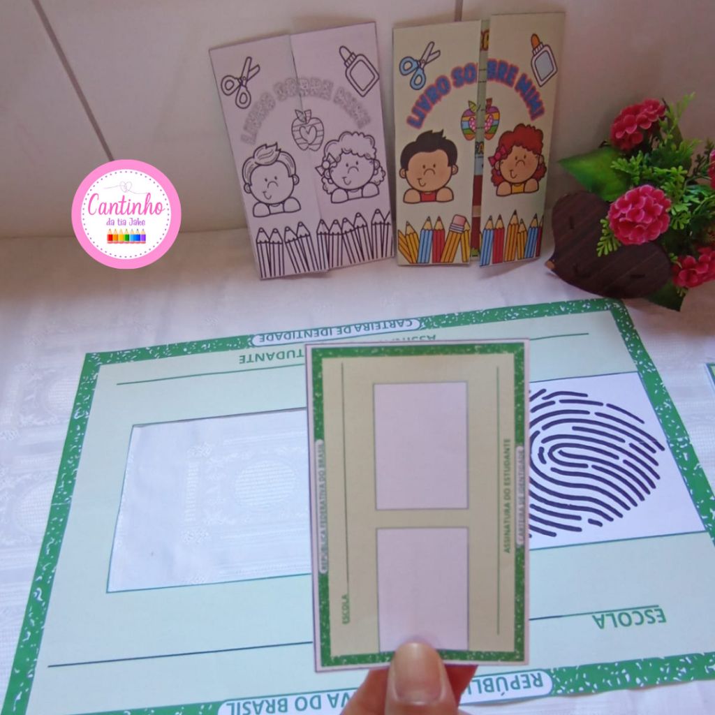 Kit Identidade – Materiais Pedagógicos no Cantinho da Tia Jake